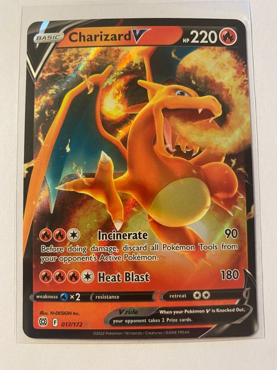 Pokemon Charizard V 017/172 Brilliant Stars EN | Kaufen auf Ricardo