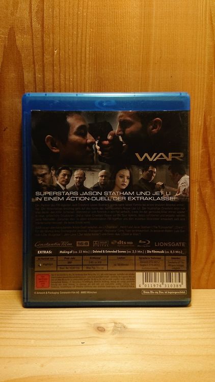 WAR Blu-Ray mit Jet Li und Jason Statham (Gebraucht) in Wilderswil für CHF 2.9 – mit Lieferung ...
