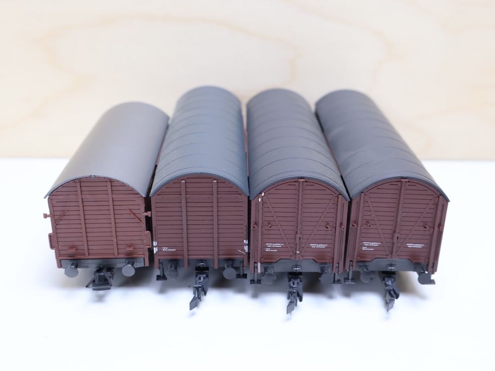 ROCO 4 x ÖBB schöne Güterwagen - 46102/46104 - H0 | Kaufen auf Ricardo