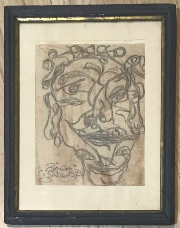 Interessante Kubistische Zeichnung Unleserlich Signiert (Gebraucht) in Root für CHF 10 – mit ...