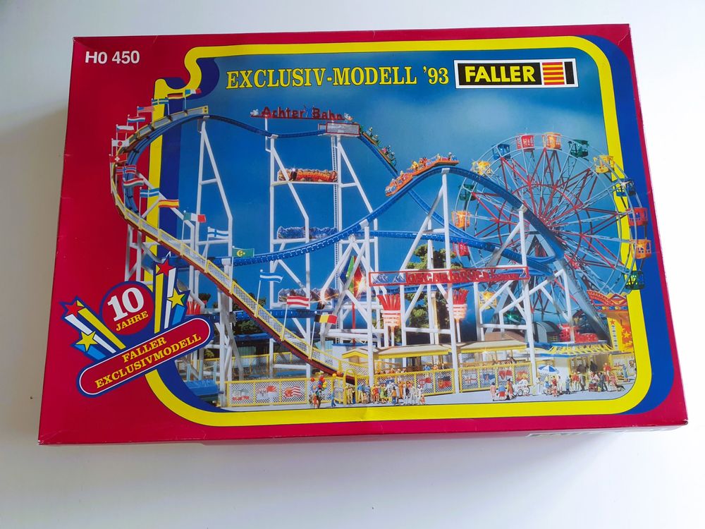 Faller HO, N° 450, Roller Coaster, Exclusiv-Modell 1993, neu (Neu und ...