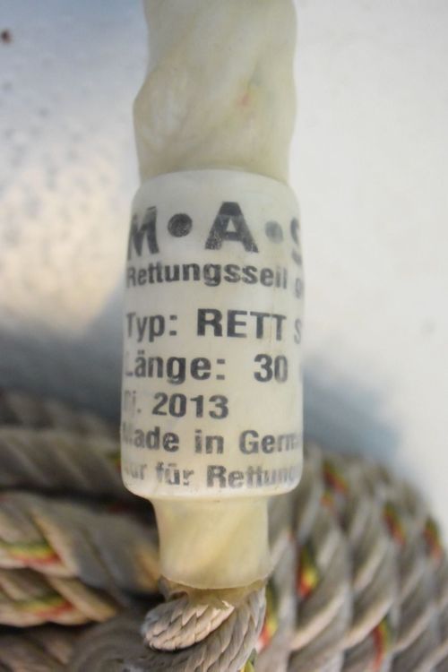 Rettungsseil 30m mit Haken MAS Seil Boot (Gebraucht) in Münchenstein ...
