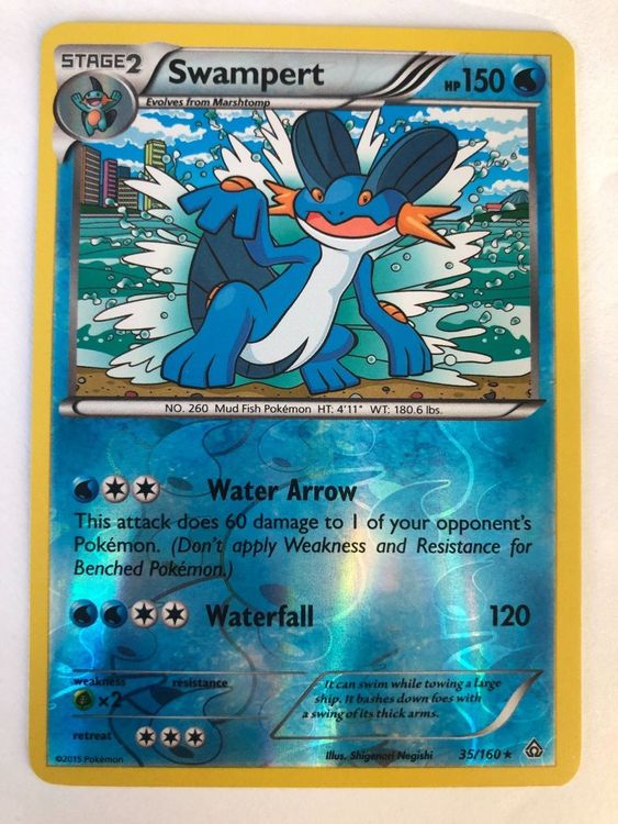 Swampert - Reverse Holo - TCG Pokemon | Kaufen auf Ricardo