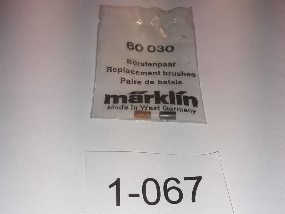 Märklin 60030 Kohlen-Bürstenpaar Rund | Kaufen auf Ricardo
