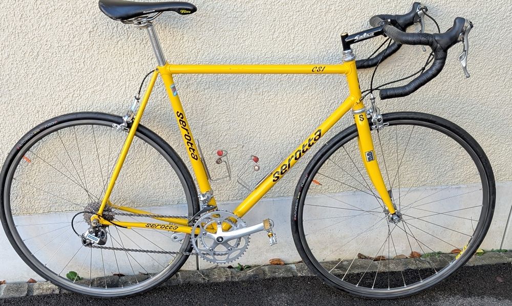 Serotta Rennrad CSI Stahlrahmen Gr. 57 Shimano Dura Ace 8 (Gebraucht ...