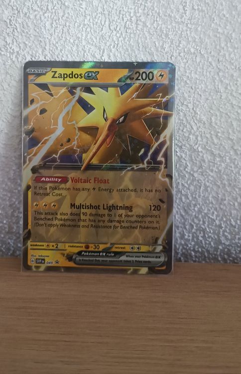 Zapdos EX - Promo - Pokemon 151 - EN | Kaufen auf Ricardo