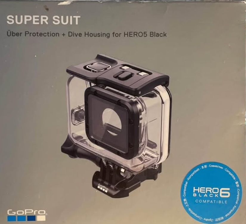 GoPro Hero 5 Black Unterwasser Case Taucher Schutzgehäuse (Neu und ...