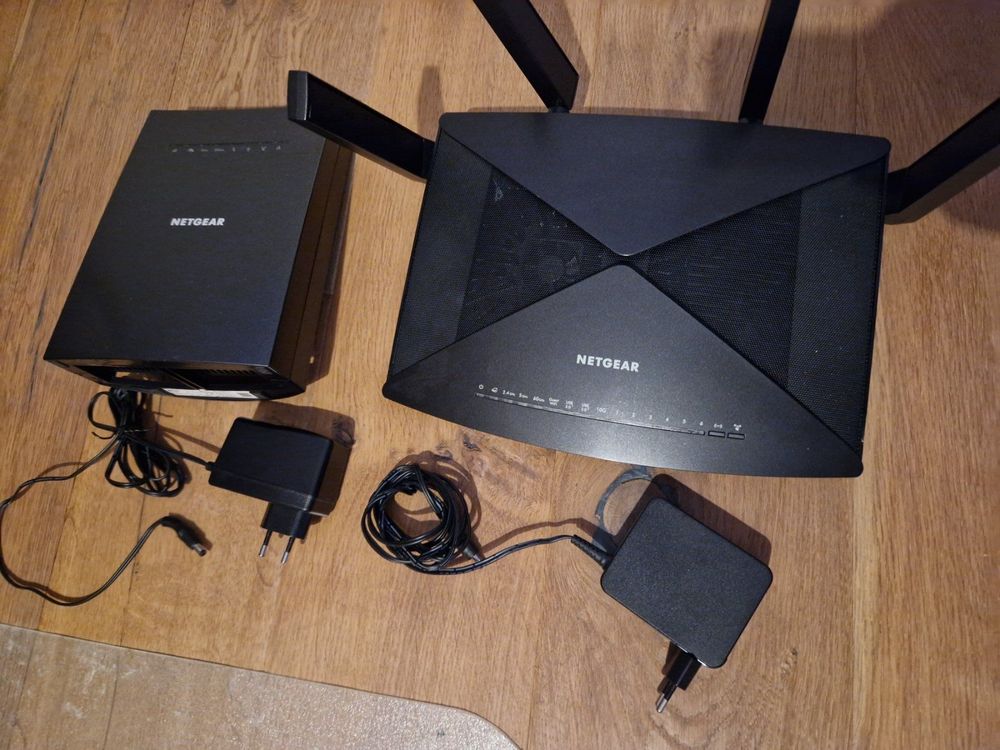 Netgear R9000 + EX8000 (Nighthawk,triband router+range ext) | Kaufen auf Ricardo