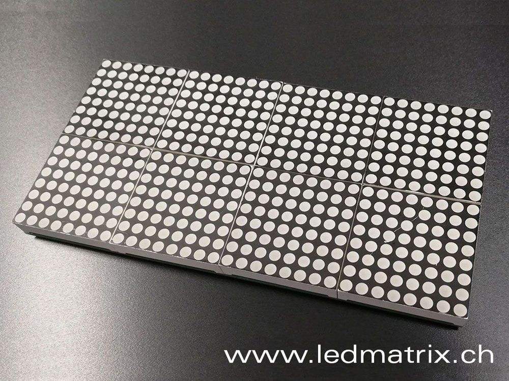 LED Matrix Display 32x16 für Arduino, ESP8266, ESP32 (Neu (gemäss ...