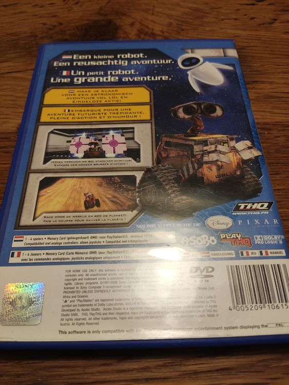 Disney Pixar WALL•E (Playstation 2 - PS2) Dutch / French (Gebraucht) in Oberembrach für CHF 4 ...