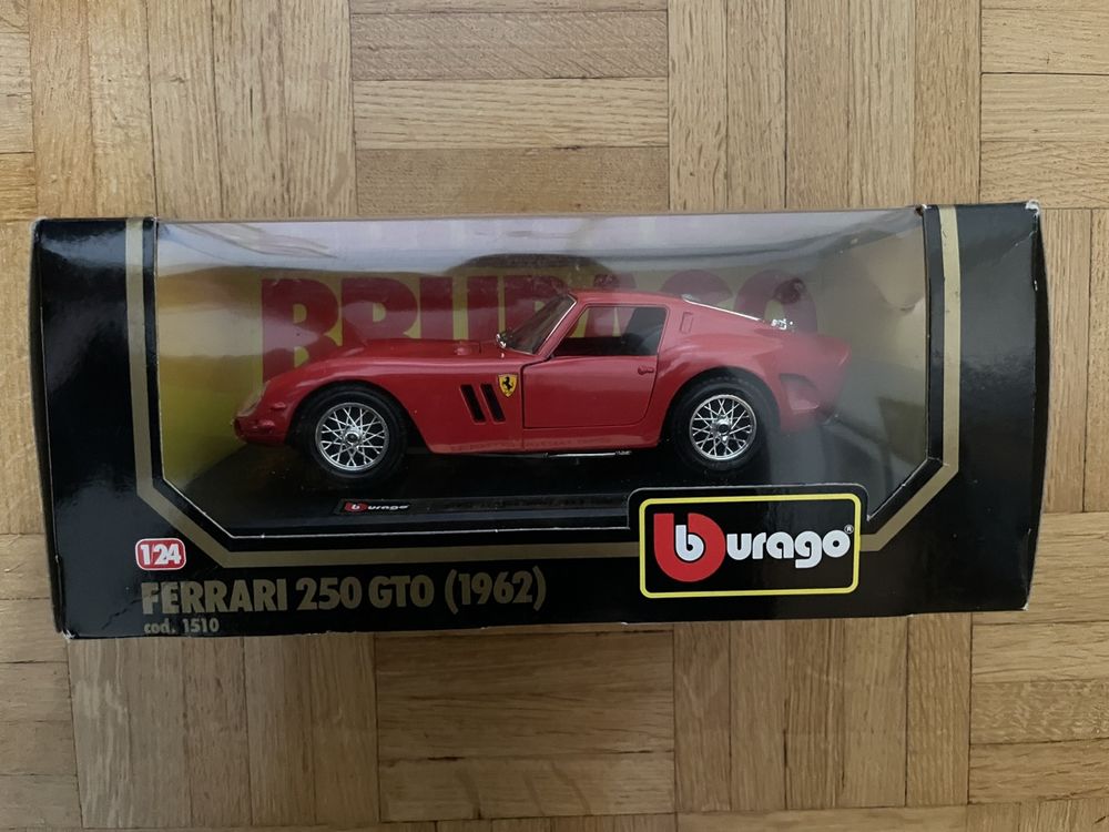 BBURAGO FERRARI 250 GTO (1962) 1/24 cod. 1510 (Neu und originalverpackt ...