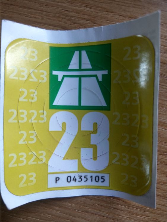 a vendre vignette autoroute 2023 (Neu und originalverpackt) in Romanens für CHF 32 – mit ...
