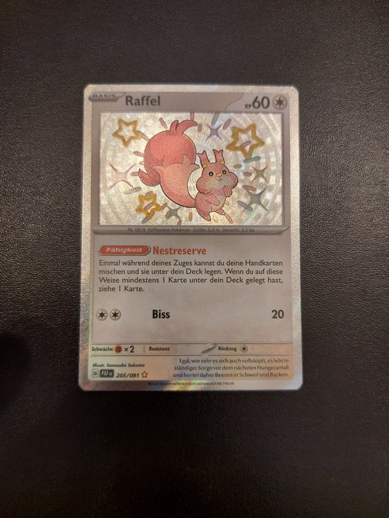 Raffel #205 Paldean Fates DE (PAF) (Gebraucht) in Biasca für CHF 3 ...