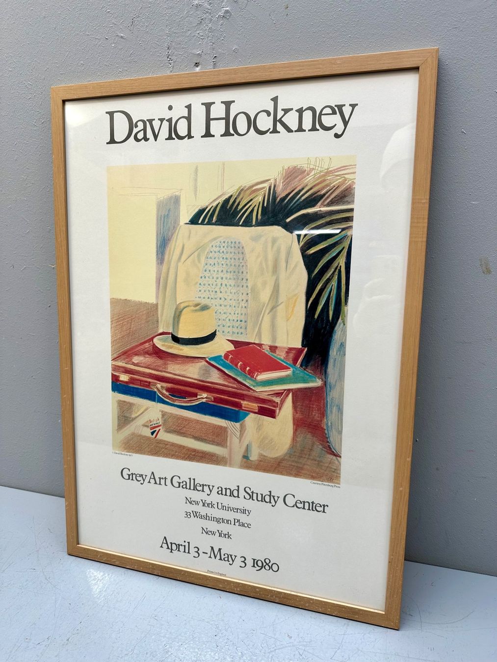 VINTAGE POSTER „HOCKNEY“ AB 1.-!!! (Gebraucht) in Zürich für CHF 2 ...