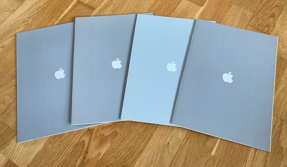 Apple A4 Notizblock / Schreibblock (4 Stück) (Neu (gemäss Beschreibung ...