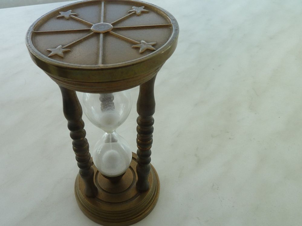 Alte Messing -Sanduhr | Kaufen auf Ricardo