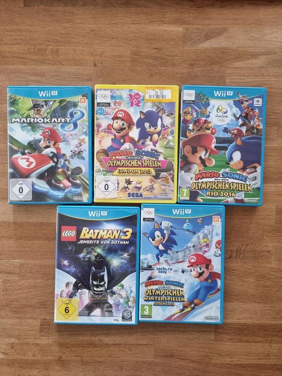5 Wii u Games, Ink Mariokart 8.. | Kaufen auf Ricardo