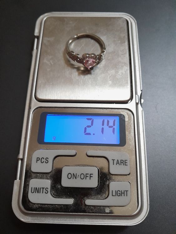Ring Herz, 2.5g, Große 54-60 (verstellbar) (Gebraucht) in Aarau für CHF ...