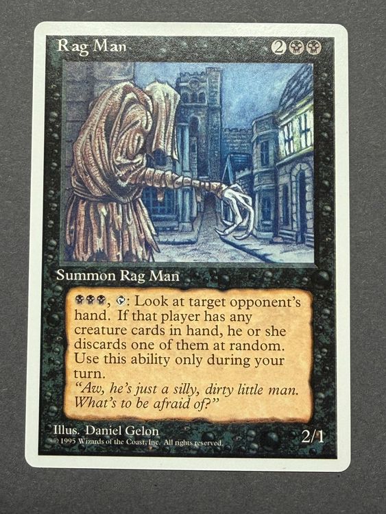 4th Fourth Edition Alternate - Rag Man - Magic The Gathering (Gebraucht ...