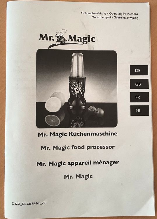 Mr. Magic Standmixer inkl. Zubehör | Kaufen auf Ricardo