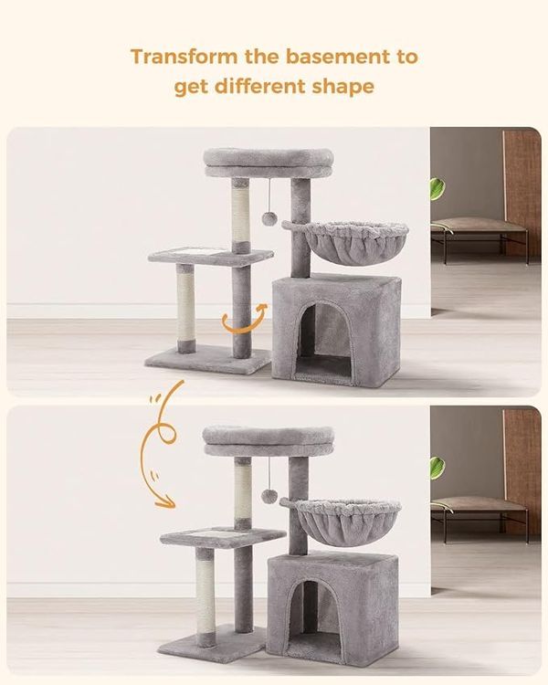 Kratzbaum Katzenbaum Stabiler Kletterbaum Spielhaus Turm (Neu und originalverpackt) in Herisau ...