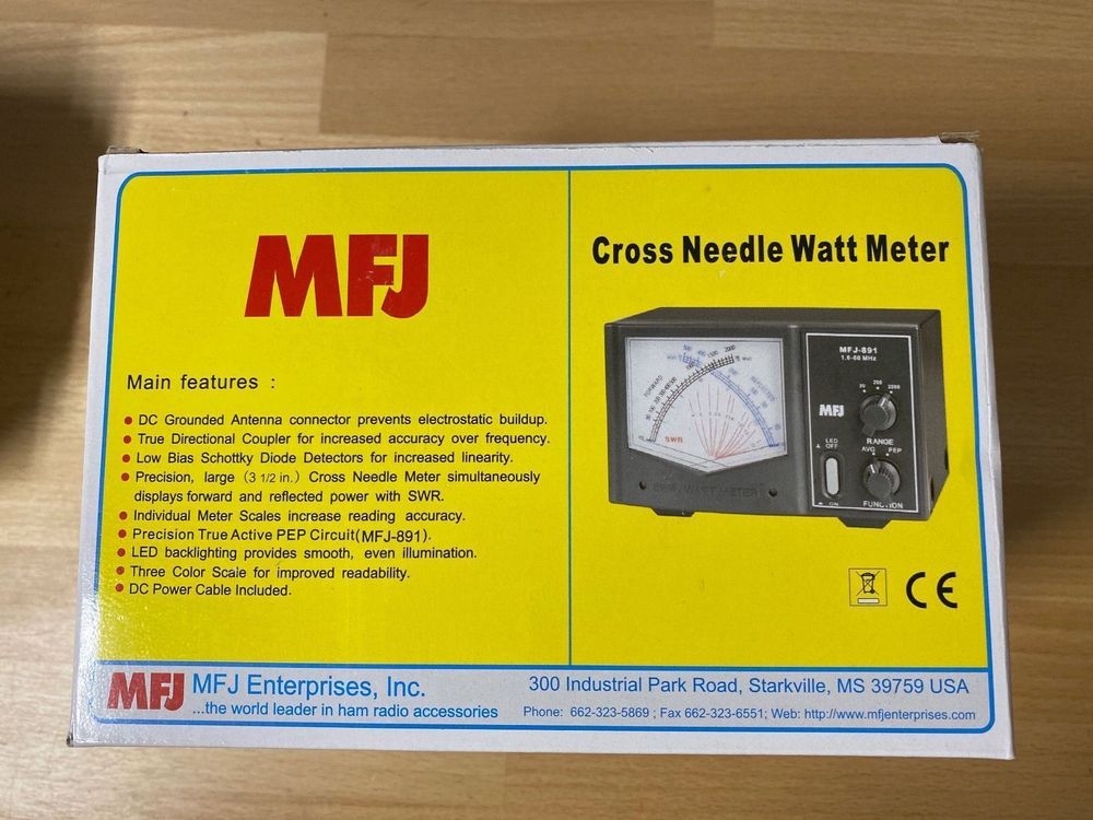 SWR Meter MFJ-894 (Neu und originalverpackt) in Ried für CHF 120 – mit ...