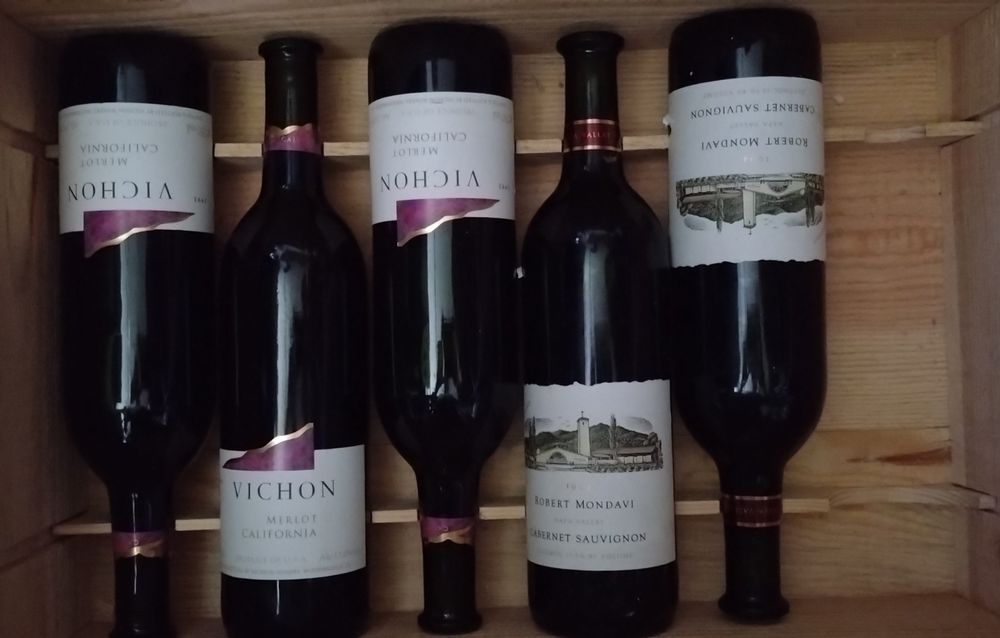 11 x Rotwein 94 Robert Mondavi / 98 St. Francis / 95 Vichon | Kaufen ...