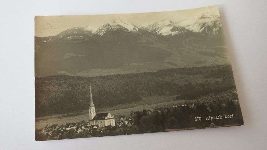Alpnach Dorf / OW - Feldpost um ca. 1930 (Gebraucht) in Jona für CHF 1 – mit Lieferung auf ...