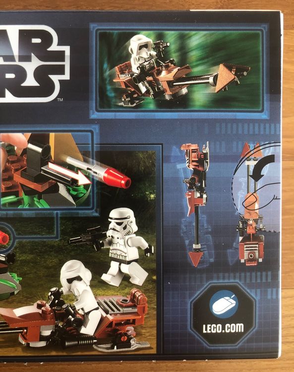 LEGO Star Wars 9489 Endor Rebel Trooper & Imperial Trooper (Neu und ...