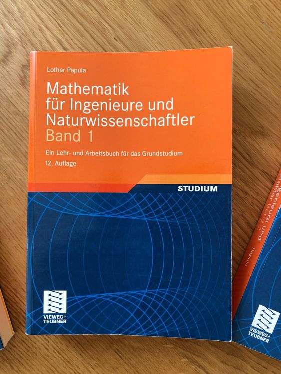 Mathematik-Bücher von Lothar Papula fürs Studium (Gebraucht) in für CHF ...