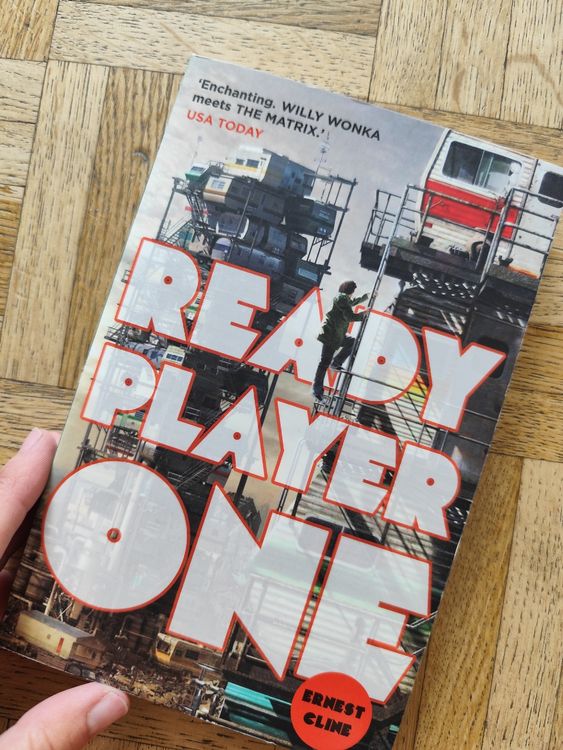 Ready Player One by Ernest Cline - Sci-fi Novel Read Once (Gebraucht ...