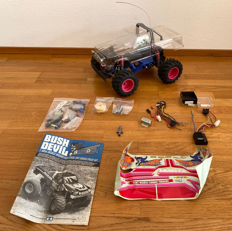 RC Tamiya Bush Devil Off Road 2WD +OBA +el. Fahrtenregler (Gebraucht) in Arlesheim für CHF 159 ...