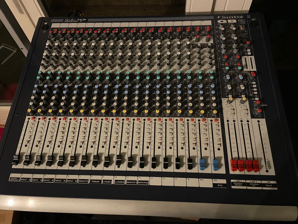 Table de Mixage Soundcraft GB2 16 (D'occasion) à Anières pour CHF 400 ...