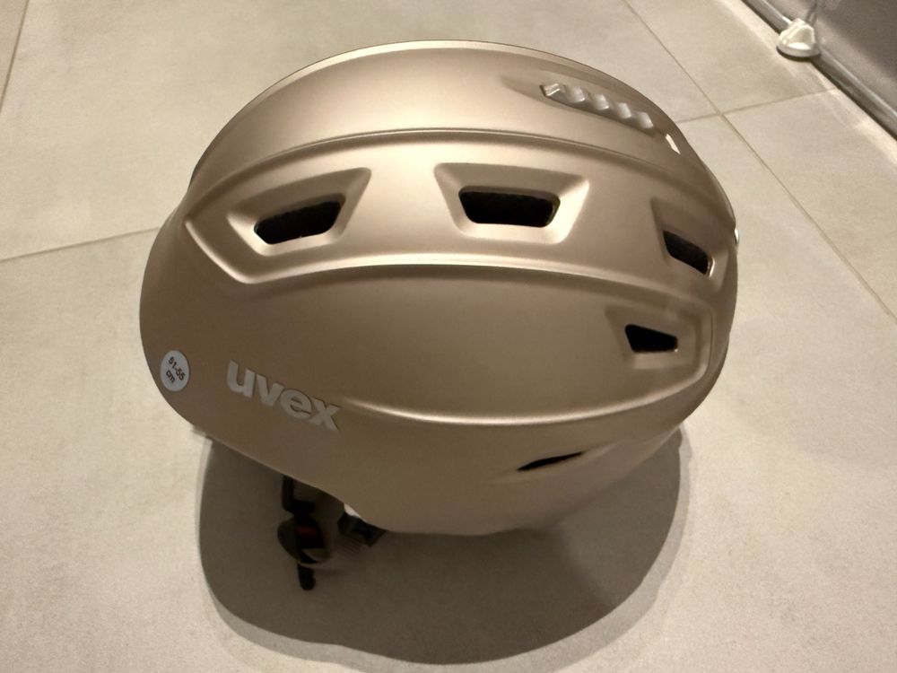 Neu Uvex Skihelm Fierce Prosecco Met Mat 55-59cm (1x) (Neu und ...
