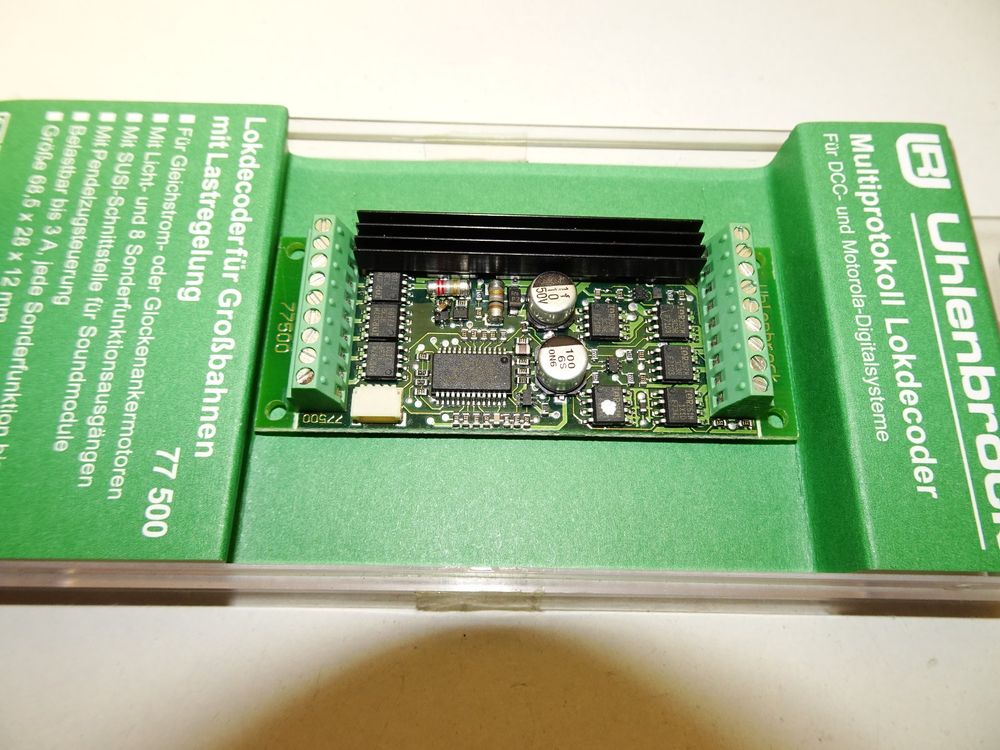 Uhlenbrock Lokdecoder für Grossbahnen Lastregelung 77500 (Neu (gemäss Beschreibung)) in Luzern ...