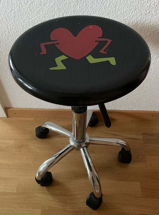 Rollhocker schwarz höhenverstellbar (Gebraucht) in Ostermundigen für ...