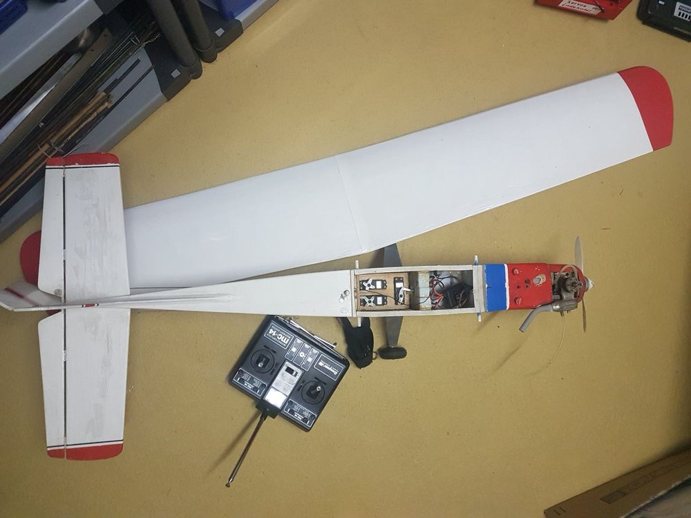 Kyosho Calmato Modellflugzeug aus Samml.+ Graupner mc-14 FB (Gebraucht ...