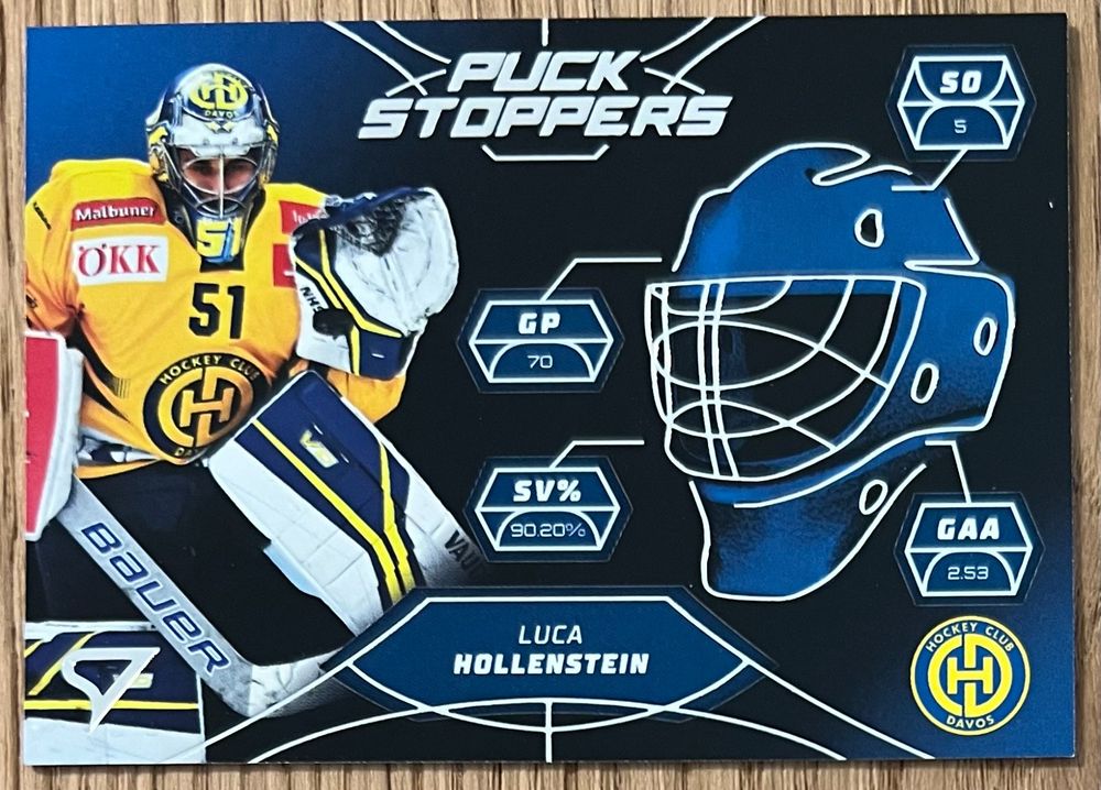 Luca Hollenstein (PS-10) Puck Stoppers | Kaufen auf Ricardo