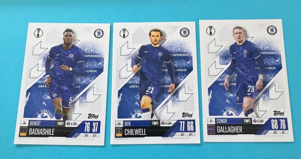 Topps Match Attax 2024/25 - 3x CHELSEA FC - 85 - 89 - 91 (Gebraucht) in ...