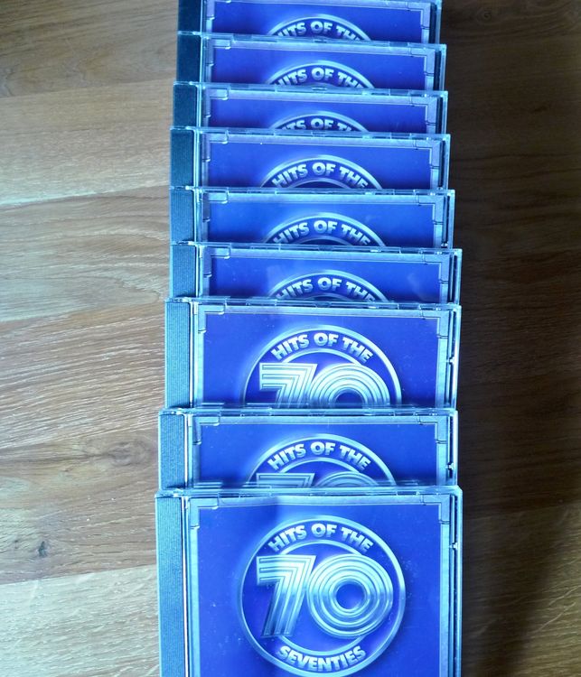 10 CD-Box mit Hits der 70er Jahre (Gebraucht) in Sissach für CHF 30 ...