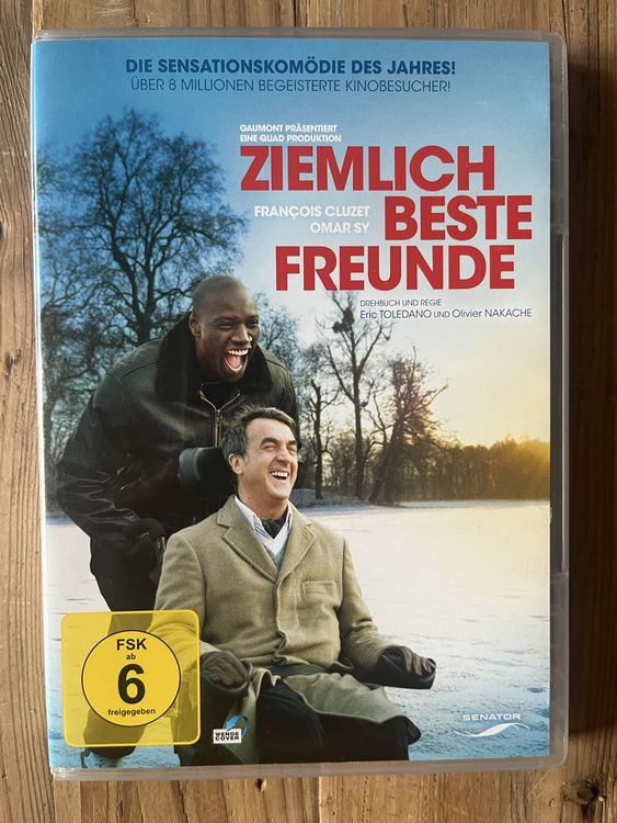 Ziemlich beste Freunde DVD Omar Sy François Cluzet (Gebraucht) in ...