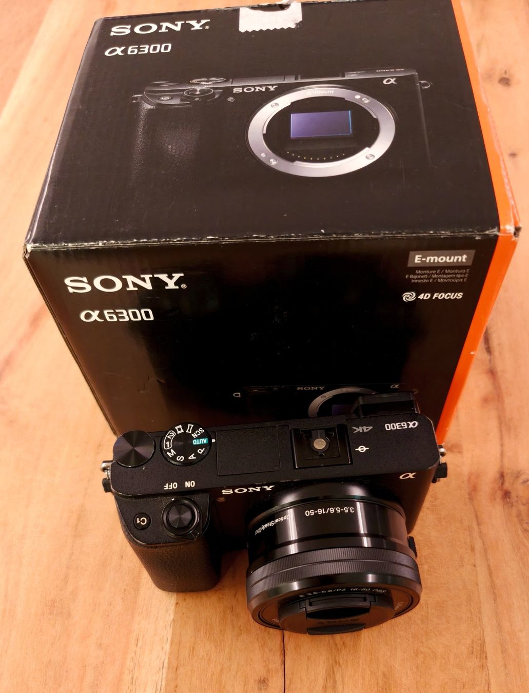 Sony Alpha 6300 mit 16-50mm Objektiv, 128GB 4 Akkus (Gebraucht) in Mels ...