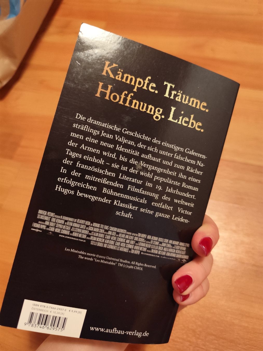 Les Miserables by Victor Hugo - Perfect Autumn Read! (Gebraucht) in ...