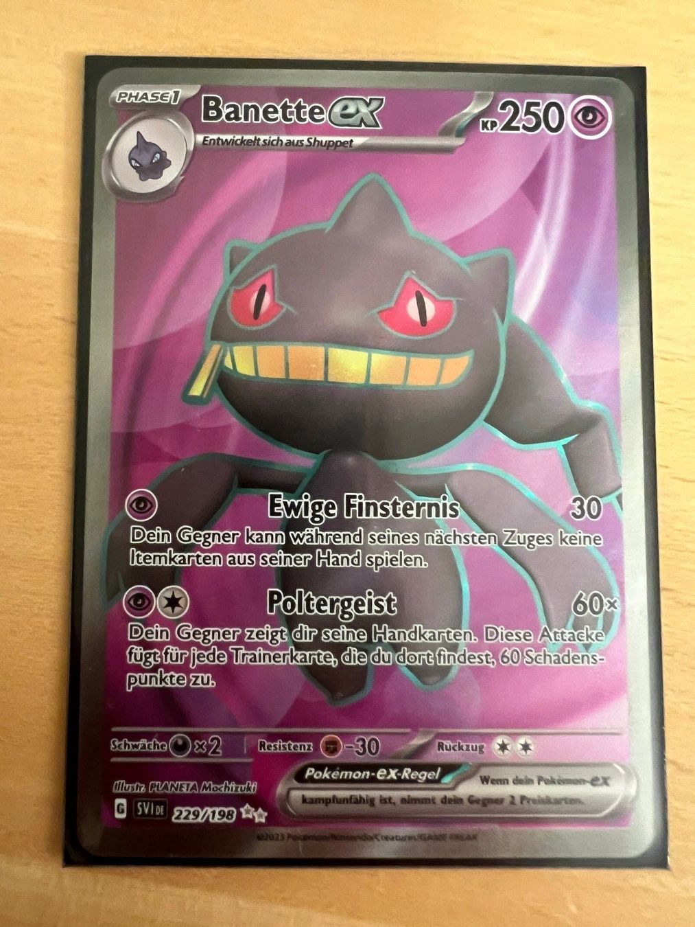 Pokemon TCG 🔥 Banette Ex (Neu (gemäss Beschreibung)) in St. Gallen für ...
