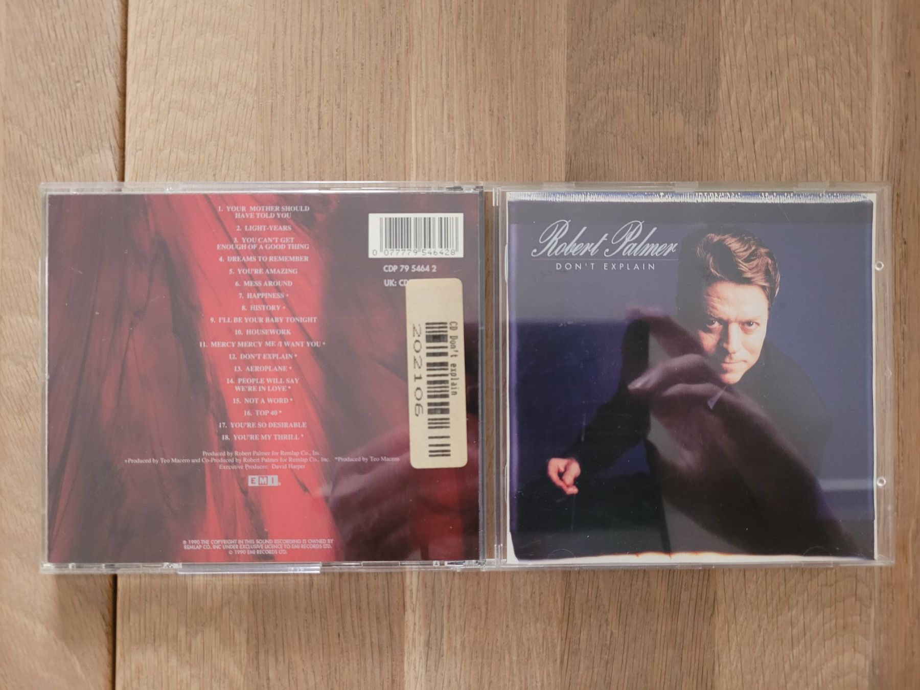 CD Robert Palmer - Don`t Explain, 1990 (Gebraucht) in Nebikon für CHF 1 ...