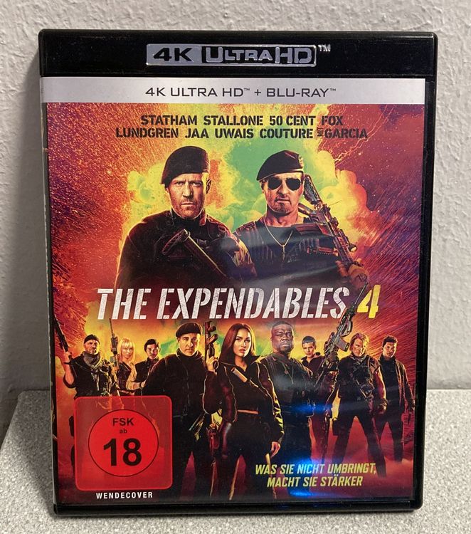 THE EXPENDABLES 4 BLU-RAY 4K ULTRA HD | Kaufen auf Ricardo