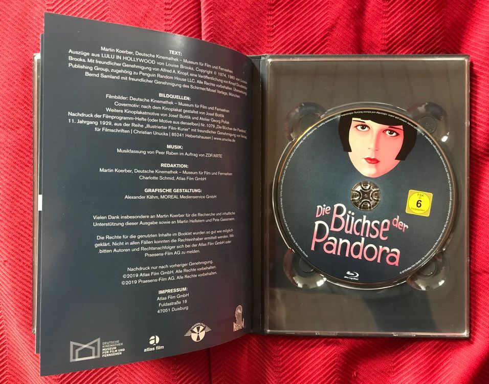 Die Büchse der Pandora Blu-Ray Mediabook (Gebraucht) in Elgg für CHF 15 ...