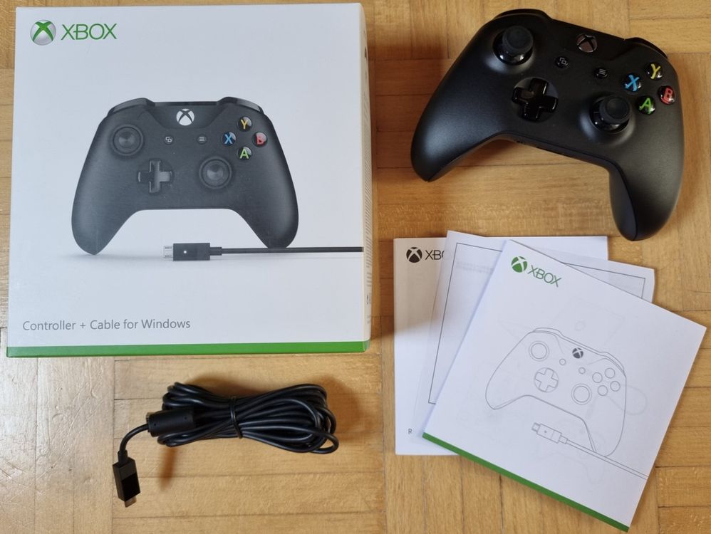 Microsoft : Xbox Wireless Controller + Cable for Windows (Gebraucht) in Froideville für CHF 49.9 ...
