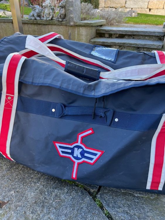 Original Eishockey Tasche von Robin Leone - EHC Kloten | Kaufen auf Ricardo