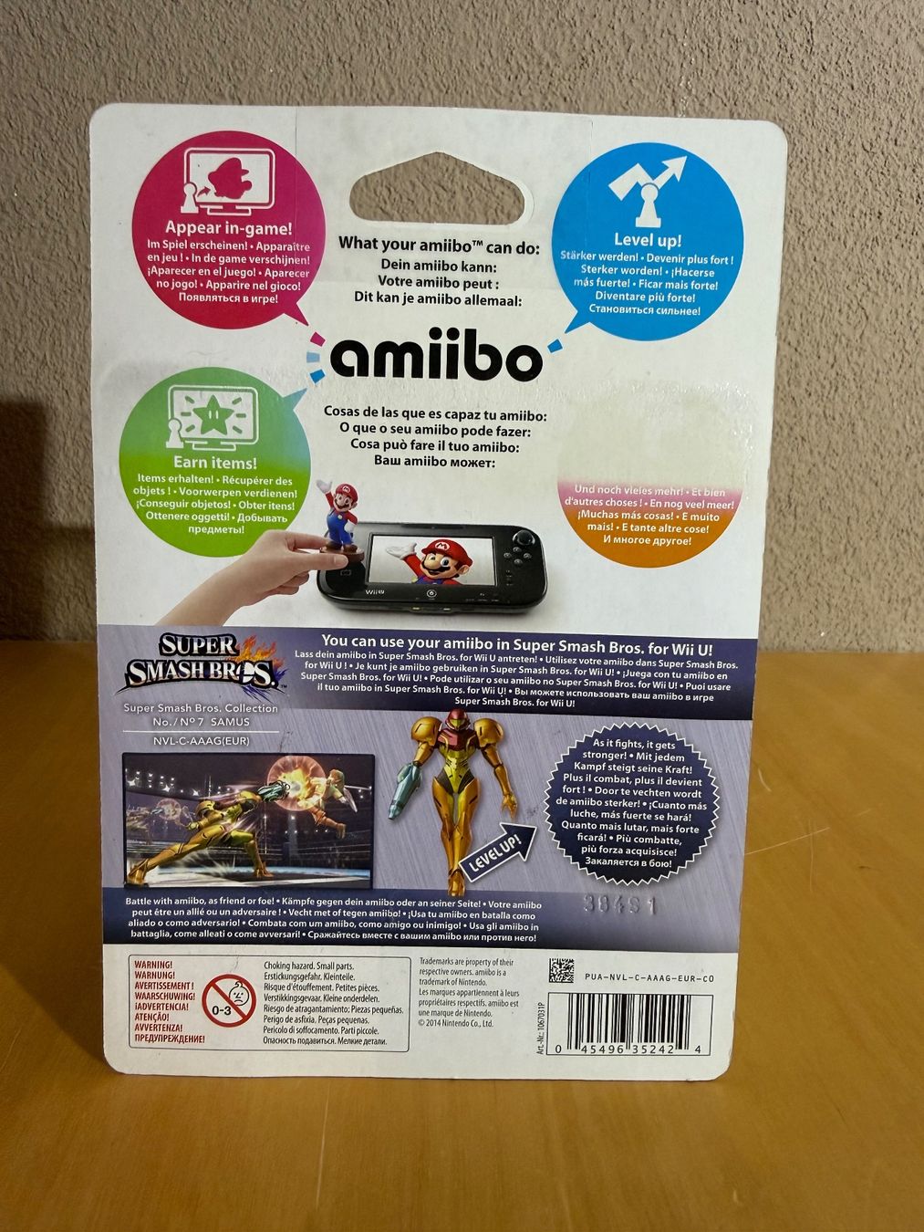 Original Nintendo amiibo Samus - Super Smash Bros. No. 7 (Gebraucht) in ...